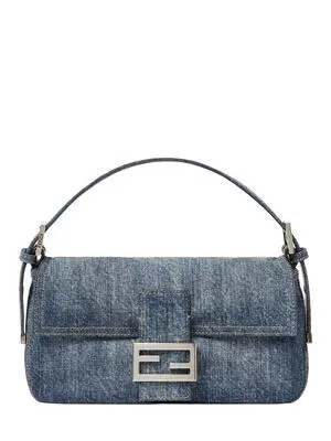 Fendi Baguette® 26424 Denim Bag - [blue]